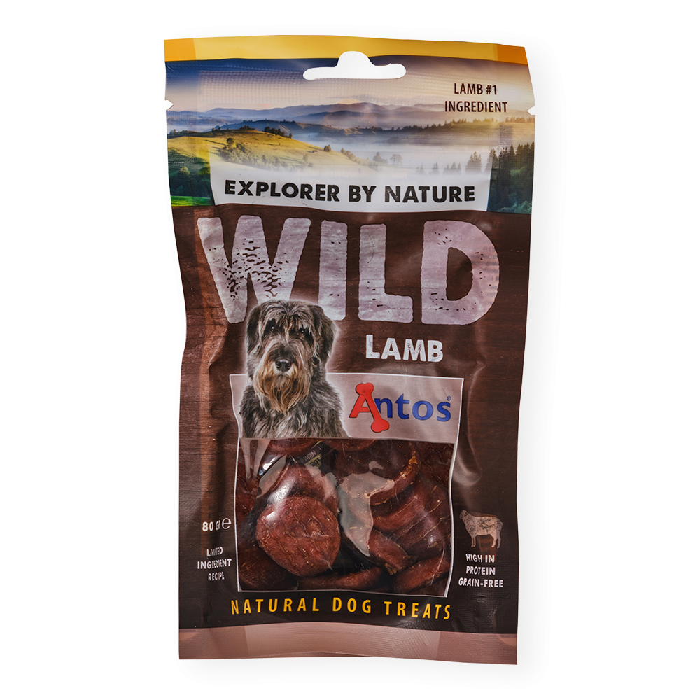 Snacks de cordero para Mascotas - Snackys Premios Saludables